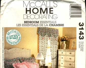 Bedroom Essentials / Original Mccall's Home Decorating Uncut Sewing ...