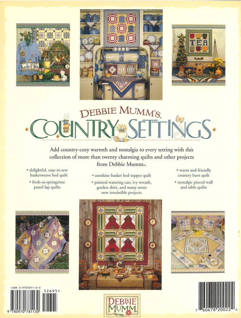Debbie Mumm's Country Settings - Etsy