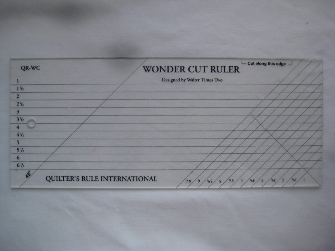 Wonder Cut Ruler - for Sewing Half-square Triangles - Etsy