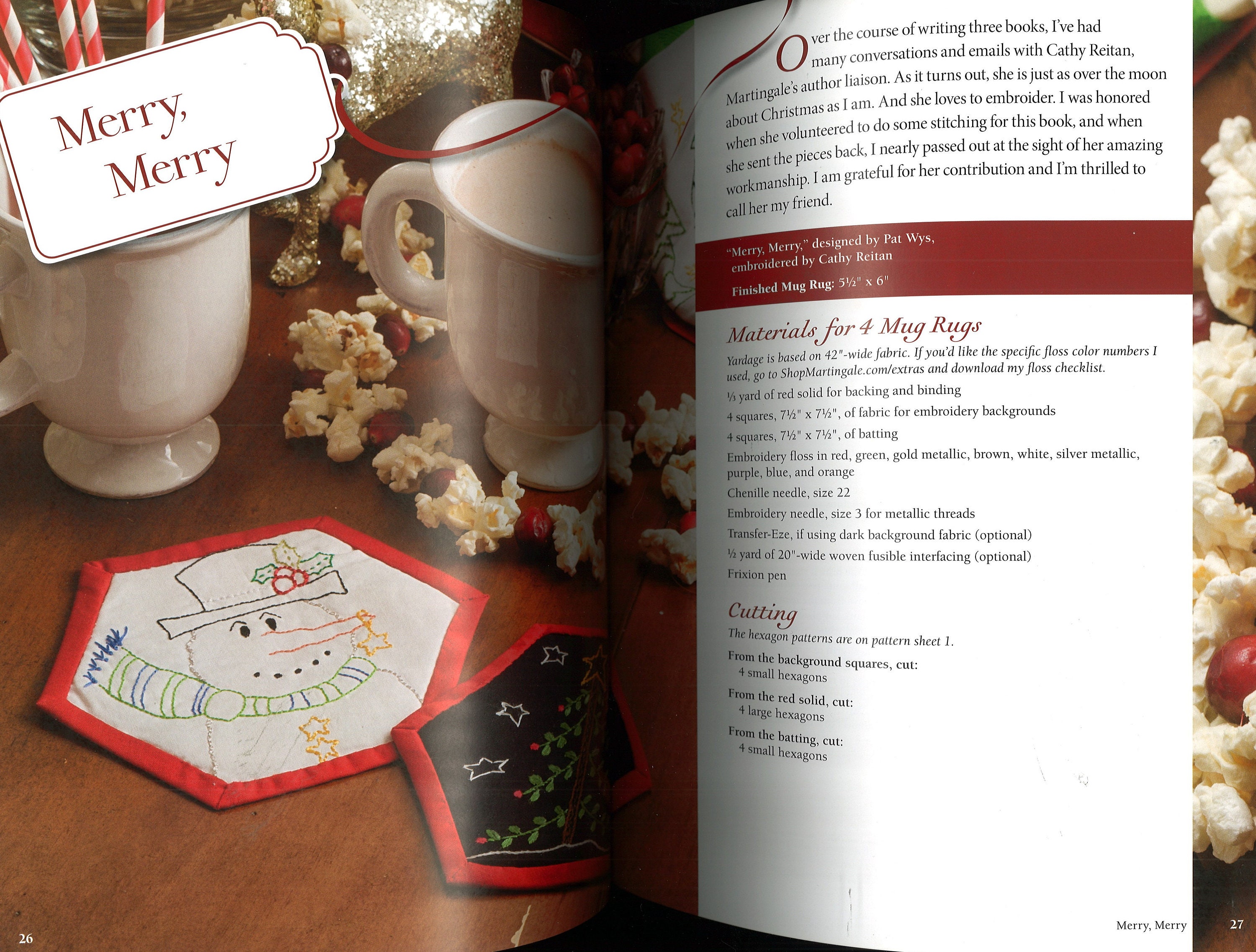 Handmade Christmas Cheer: Festive Holiday Projects to Embroider ...