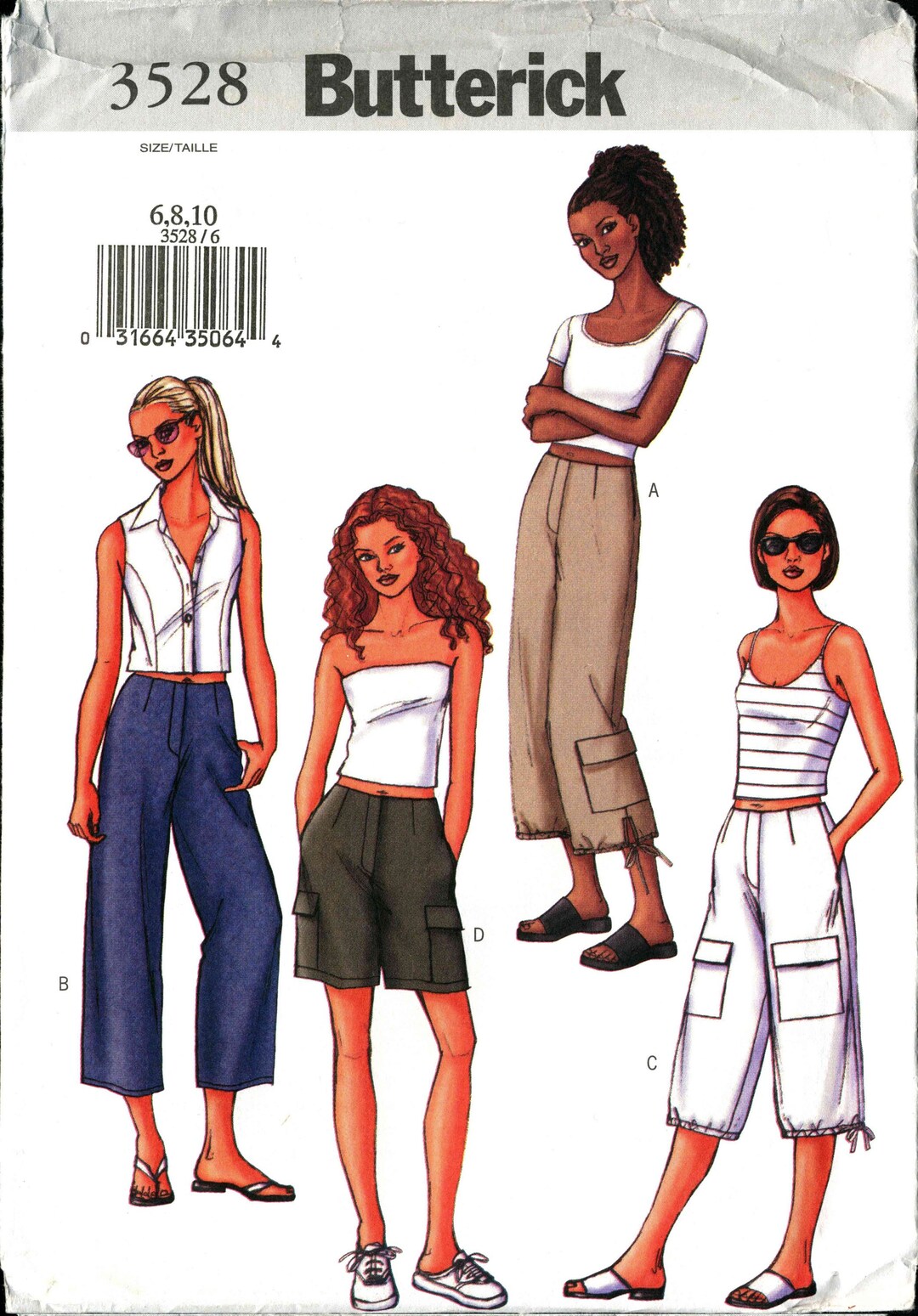 Butterick 3528 Sewing Pattern Sizes 6-8-10, and 12-14-16 - Etsy