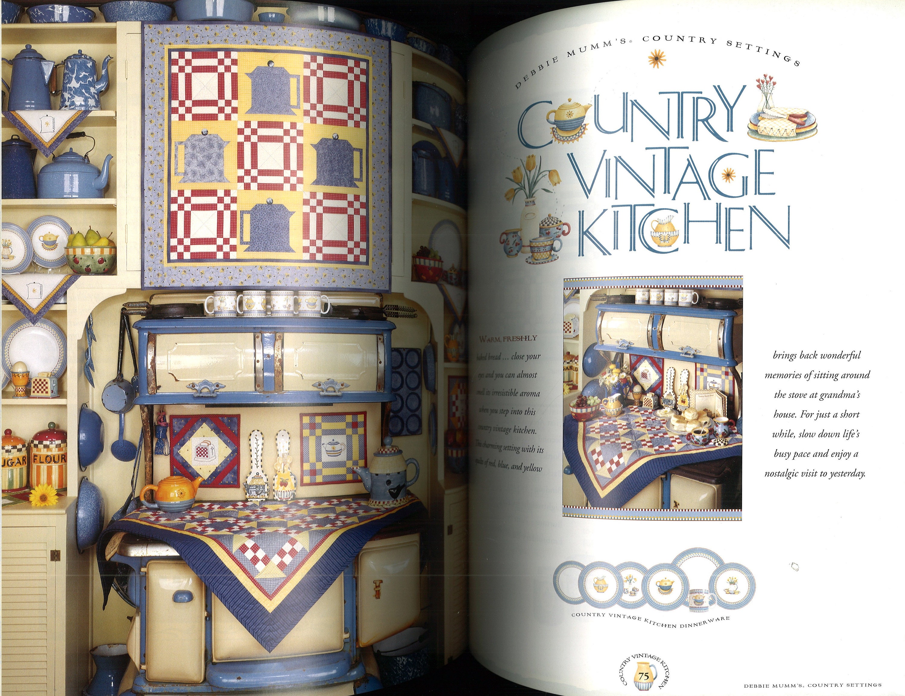 Debbie Mumm's Country Settings - Etsy