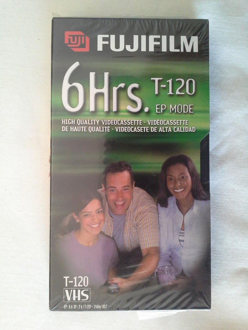 New Blank VHS Tapes - Sony, Fujifilm, JVC - Etsy