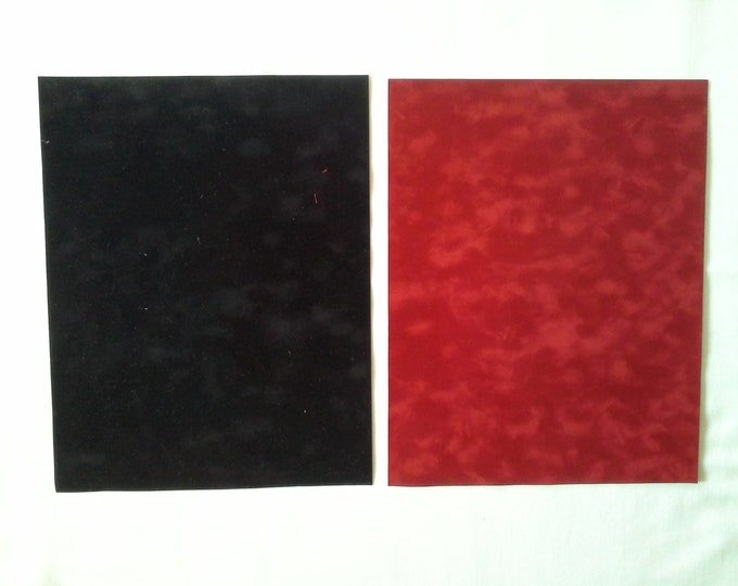 Faux Suede Flocked Scrapbook Paper - Etsy
