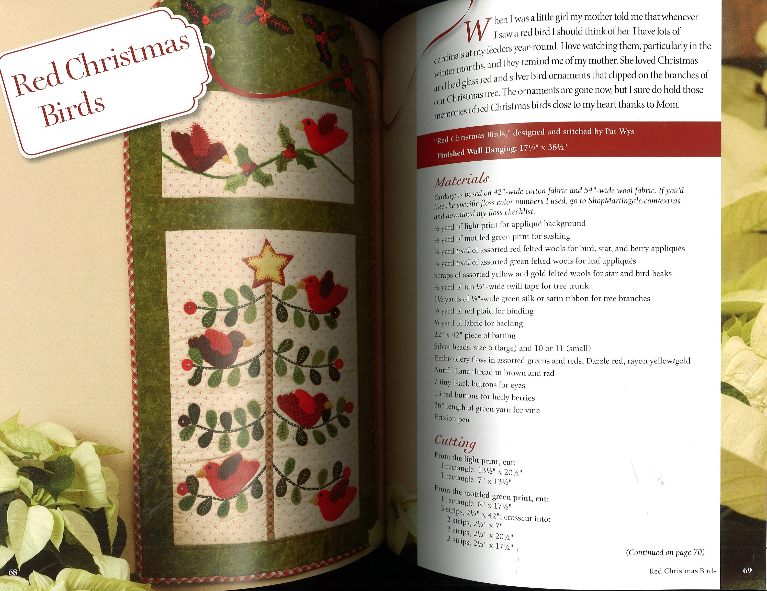 Handmade Christmas Cheer: Festive Holiday Projects to Embroider ...
