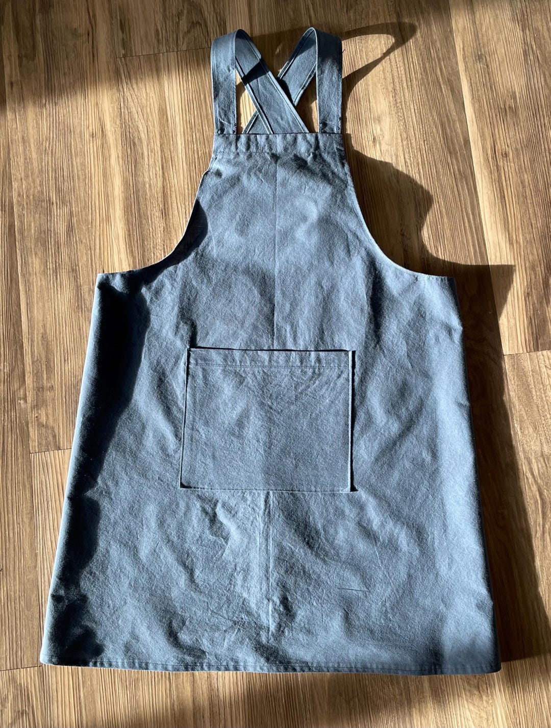 Japanese Style Smock Apron Adult and Children Unisex Linen Cotton - Etsy