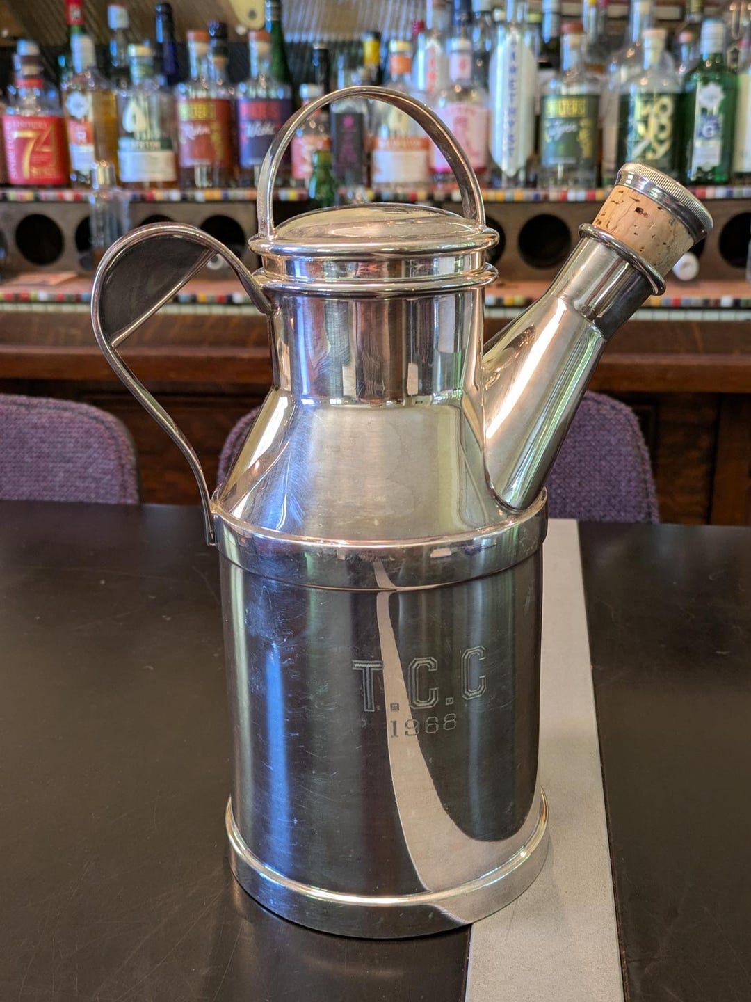 Vintage Silver Plate Reed & Barton Milk Jug Cocktail Shaker - Etsy