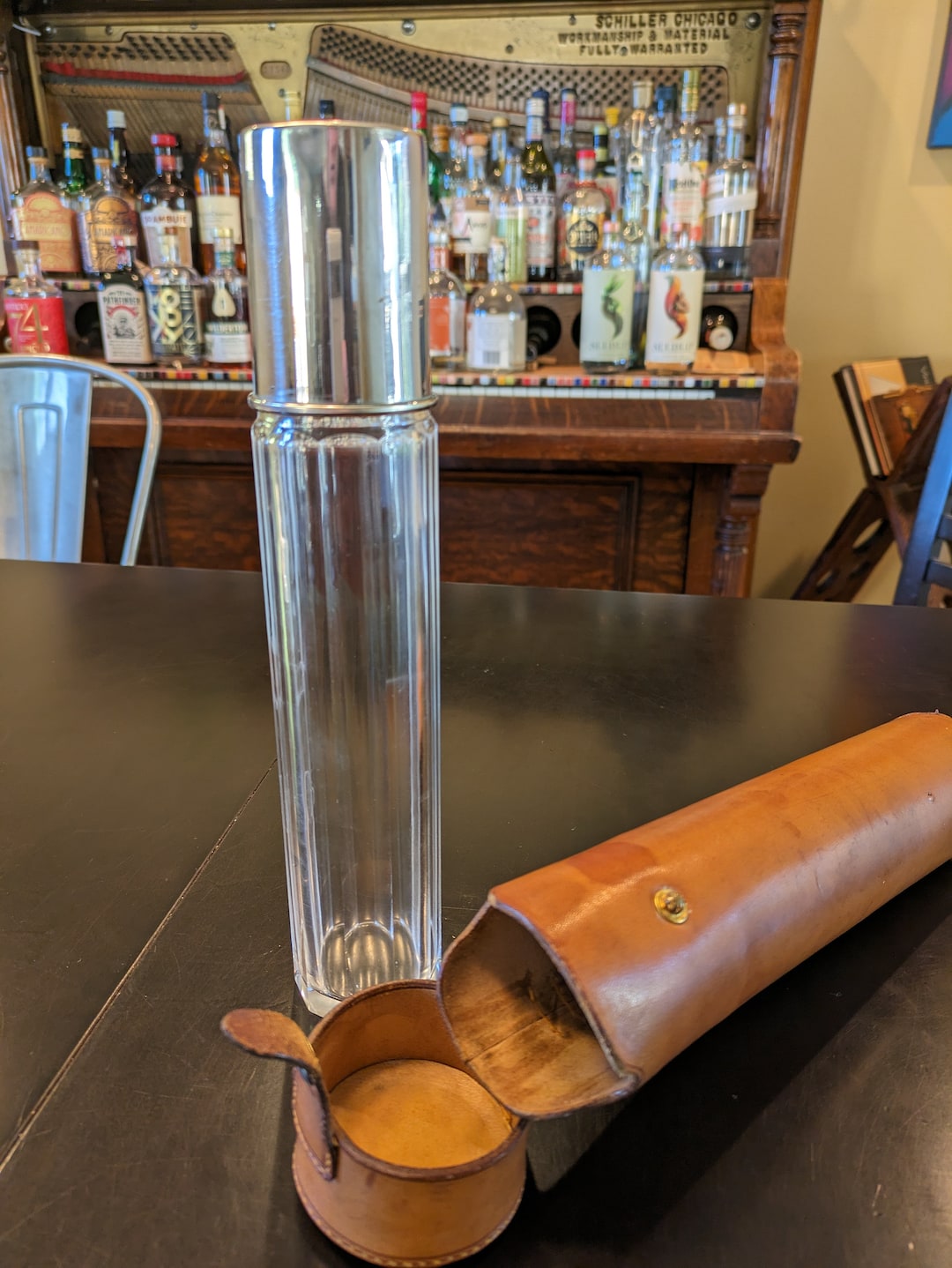 Vintage Saddle Flask - Etsy