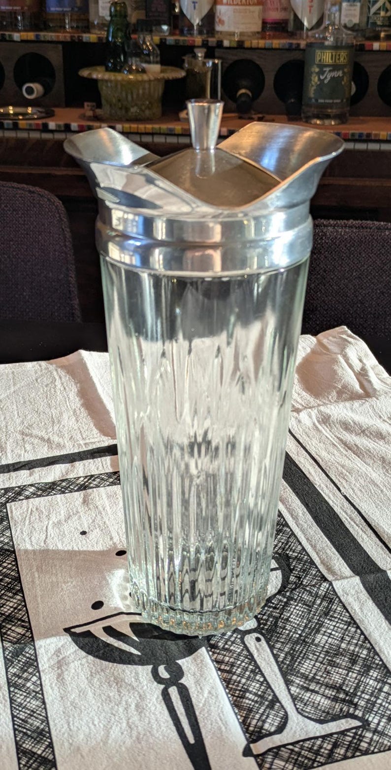 The Cocktailor Chrome Top Cocktail Shaker - Etsy