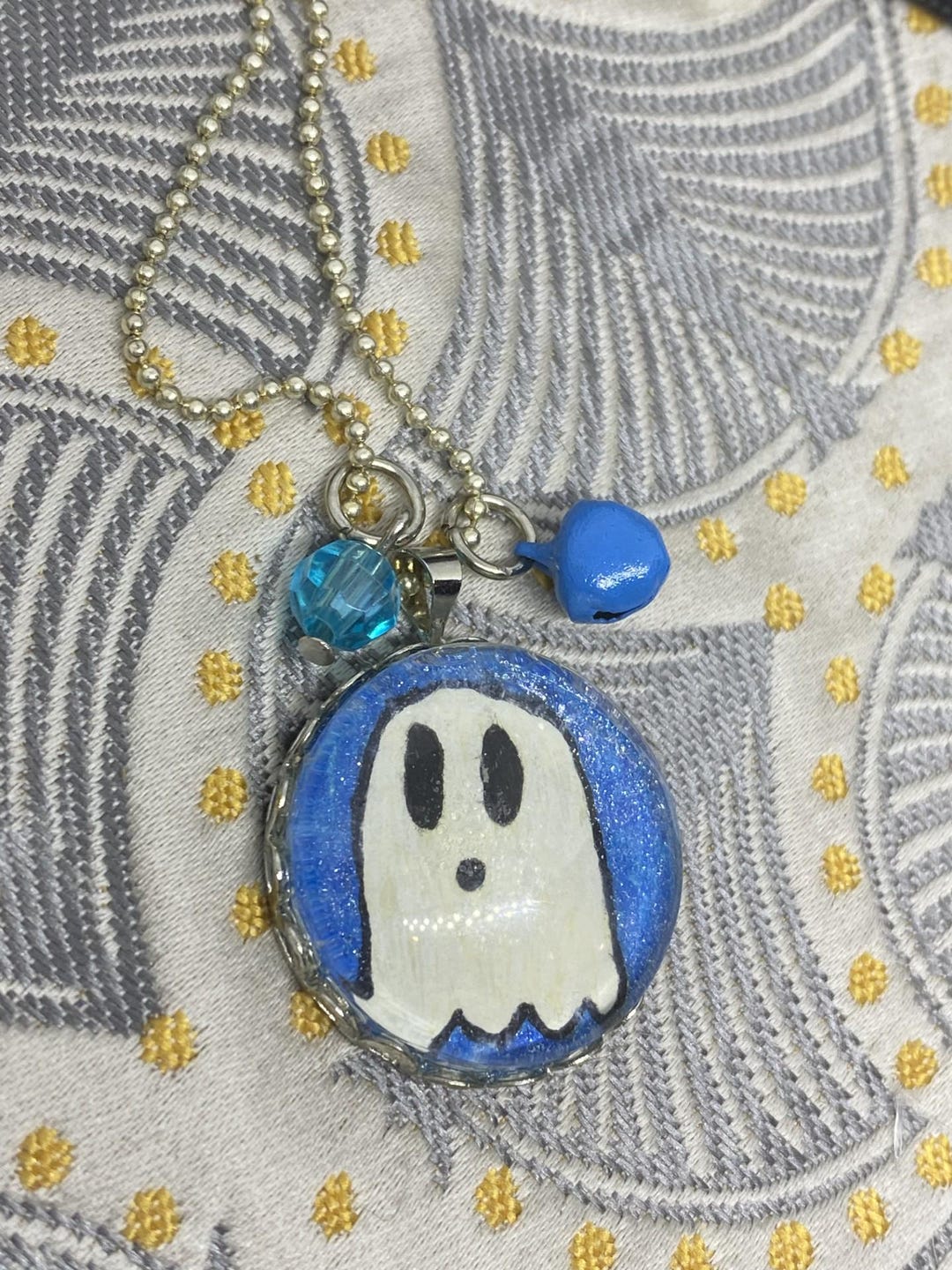 An 'oh' Mr Boo Pendant Necklace - Etsy UK