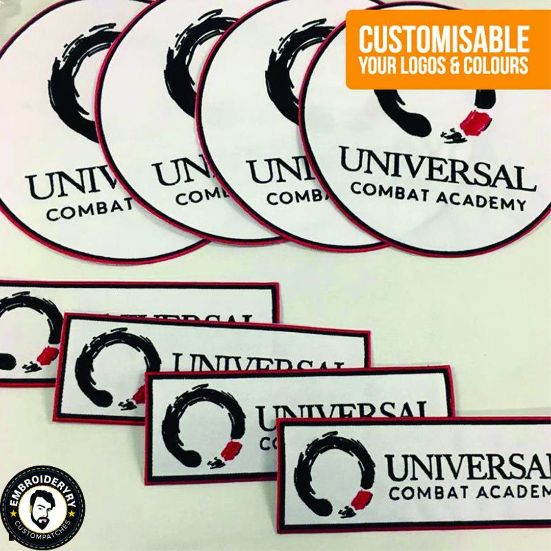 Custom-embroidered Bjj-patches - Etsy