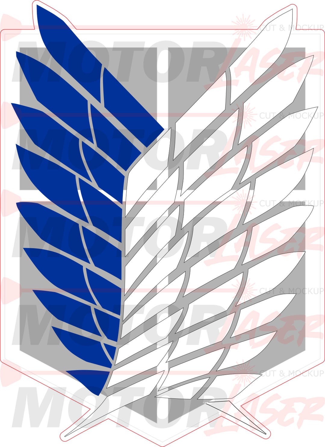 Shingeki No Kyojin Vector Anime Scouting Legion - Etsy