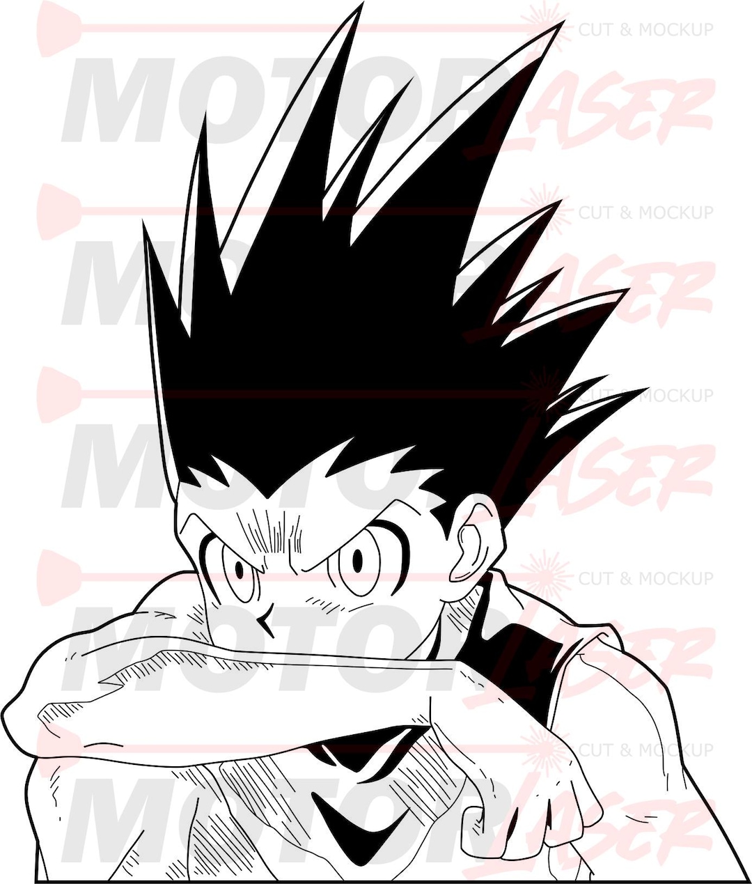 GON FREECS Vector Hxh Anime HUNTERXHUNTER HUNTER X - Etsy