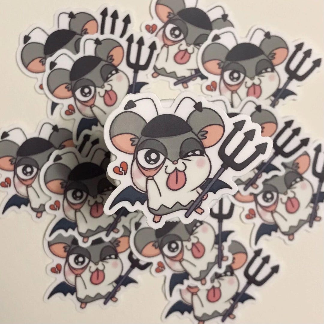 Spat Sticker - Ham Ham Heartbreak - Hamtaro Sticker - Etsy