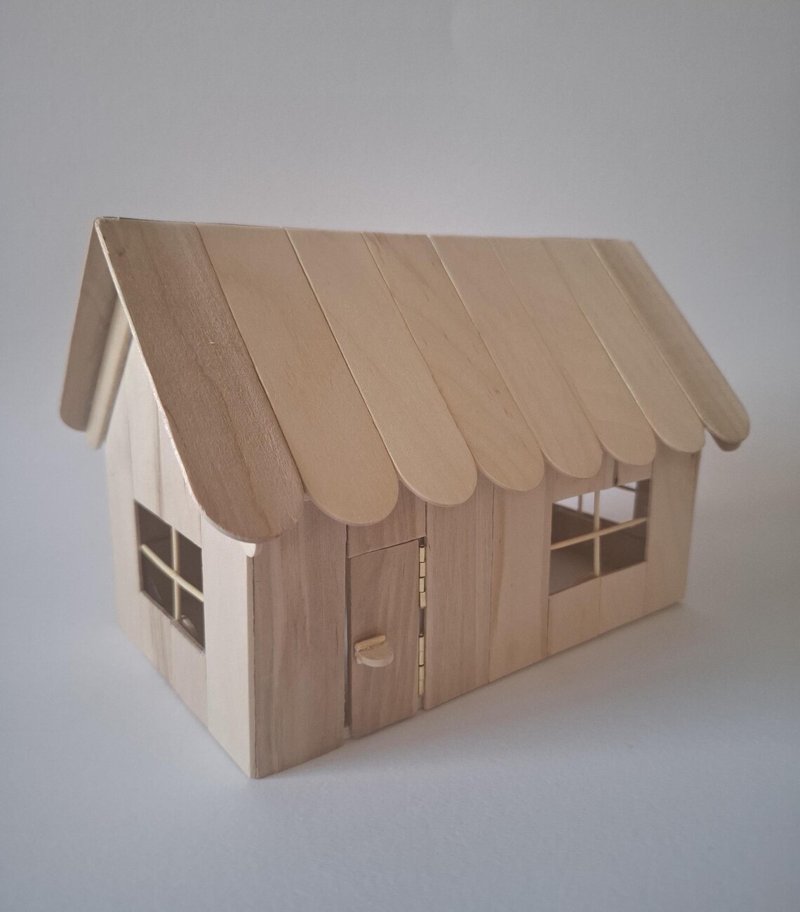 Handcrafted Miniature Wooden House – Unique, Cozy Home Décor for ...