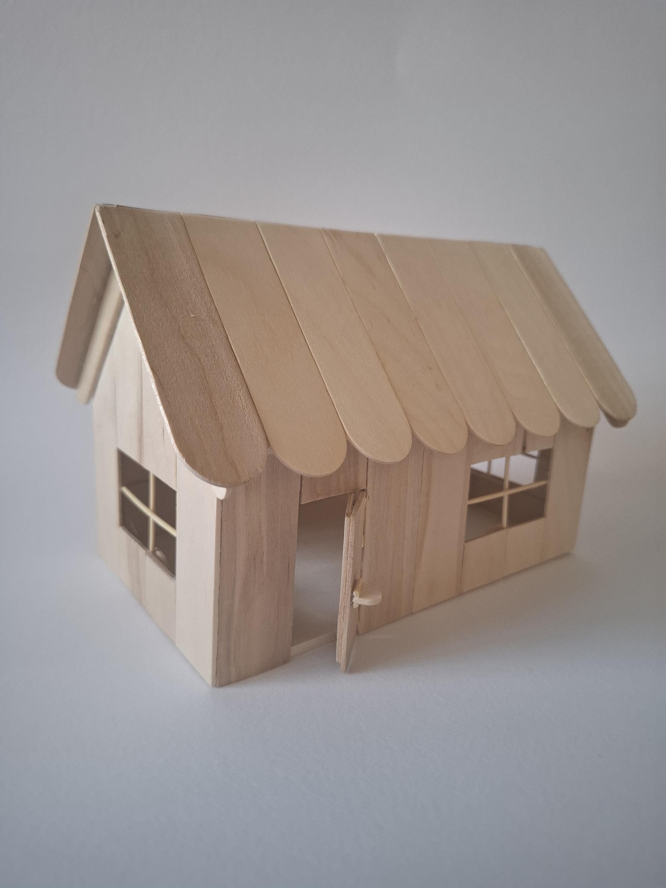 Handcrafted Miniature Wooden House – Unique, Cozy Home Décor for ...