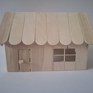 Handcrafted Miniature Wooden House – Unique, Cozy Home Décor for ...