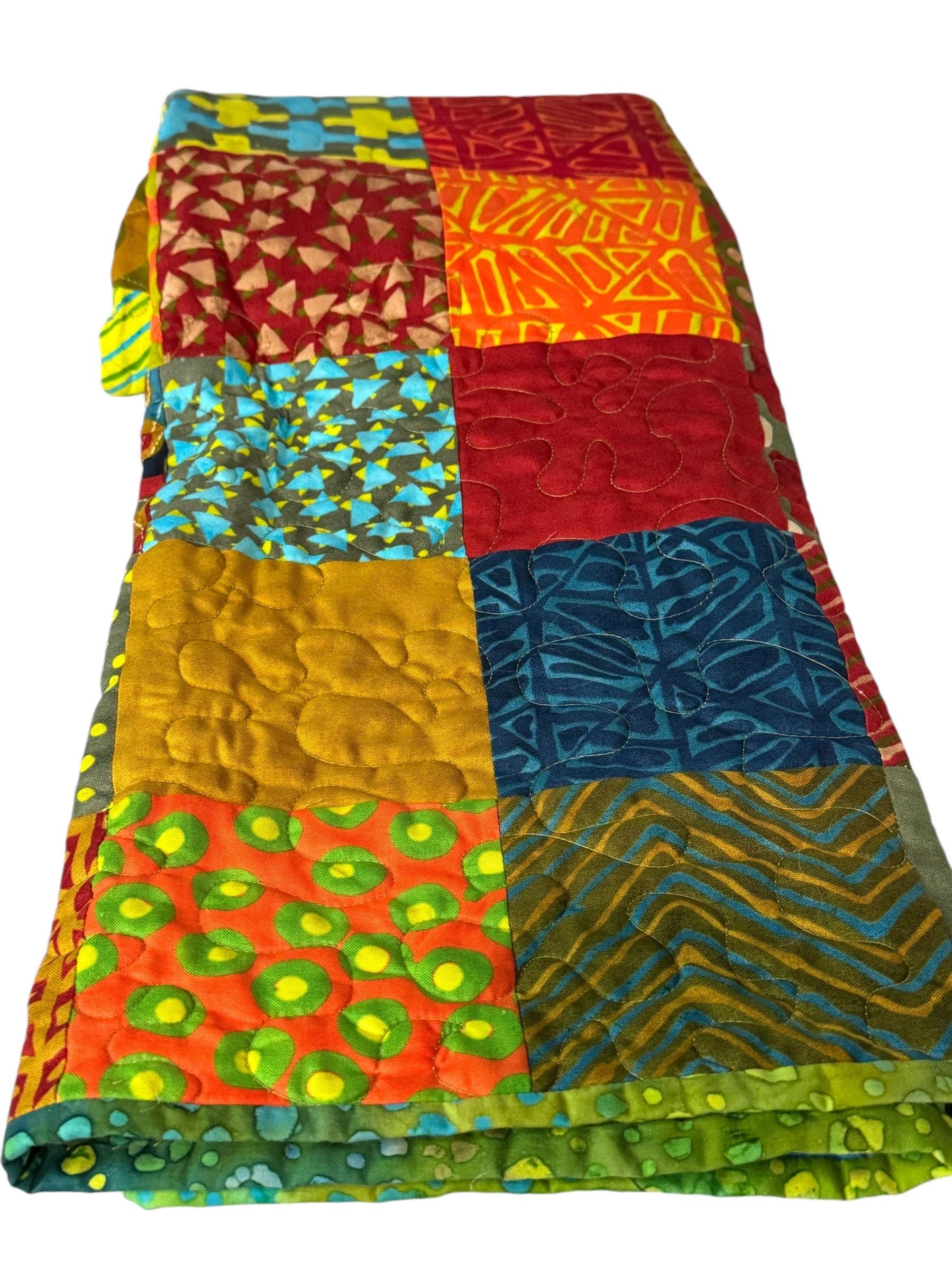 Baby Boy Patchwork Quilt Made With Designer Fabrics - Etsy