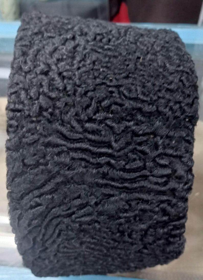 Handmade Men’s Karakul Cap – Round Traditional Pakistan Lamb Wool ...