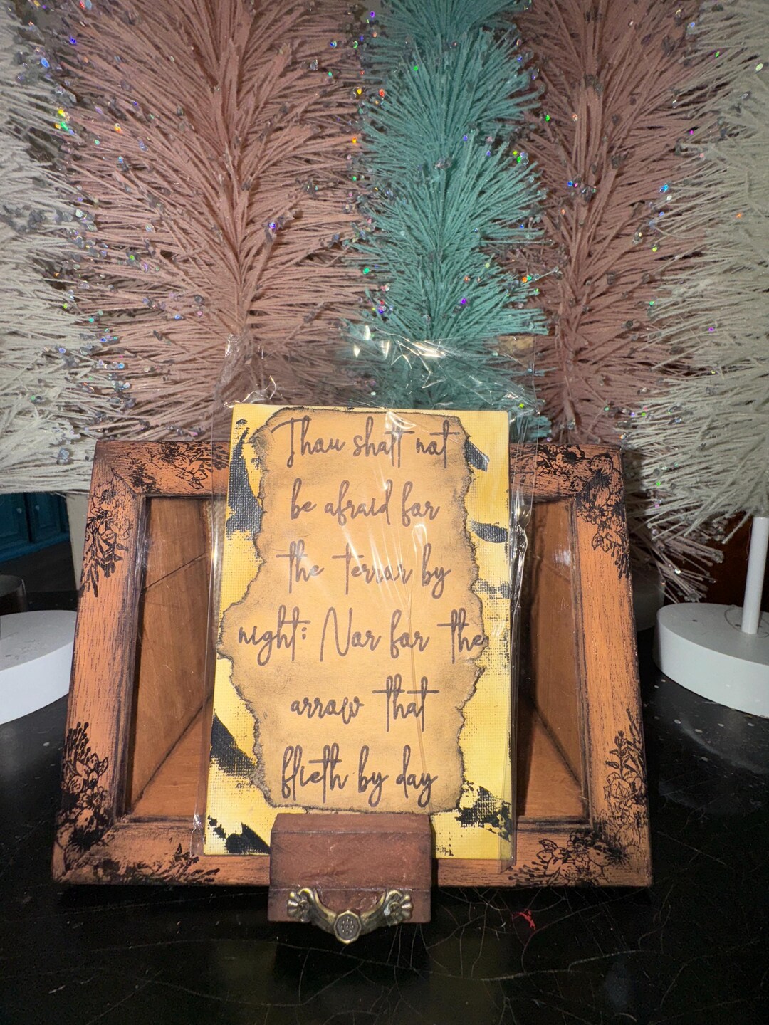 Bible Verse Box With 7 Bible Verses - Etsy