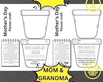 God Made My Mom Special Mother's Day Craft, Mothers Day Crafts Sunday ...