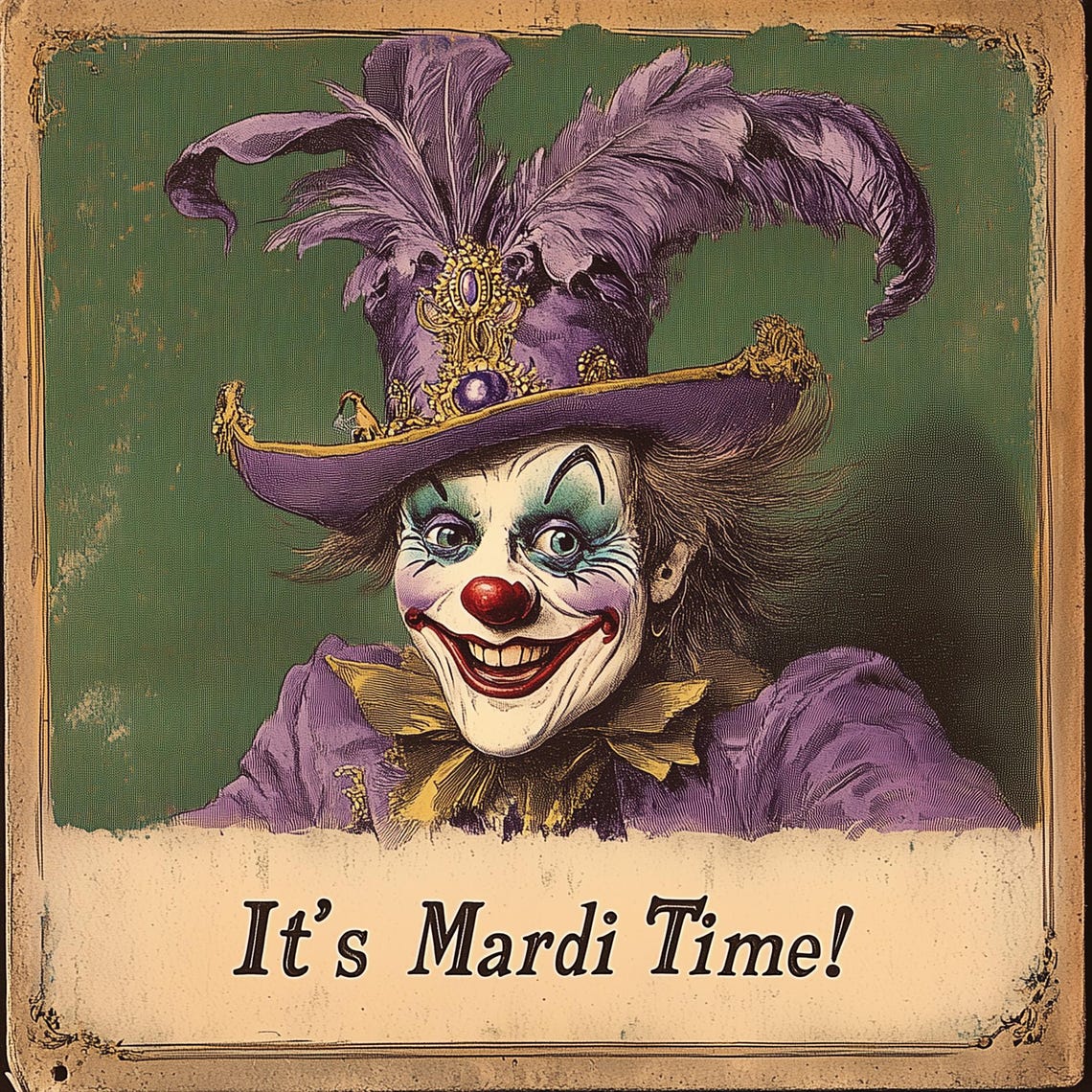 Mardi Gras Rocks Glass, 10oz - Perfect for Celebrations, Party ...