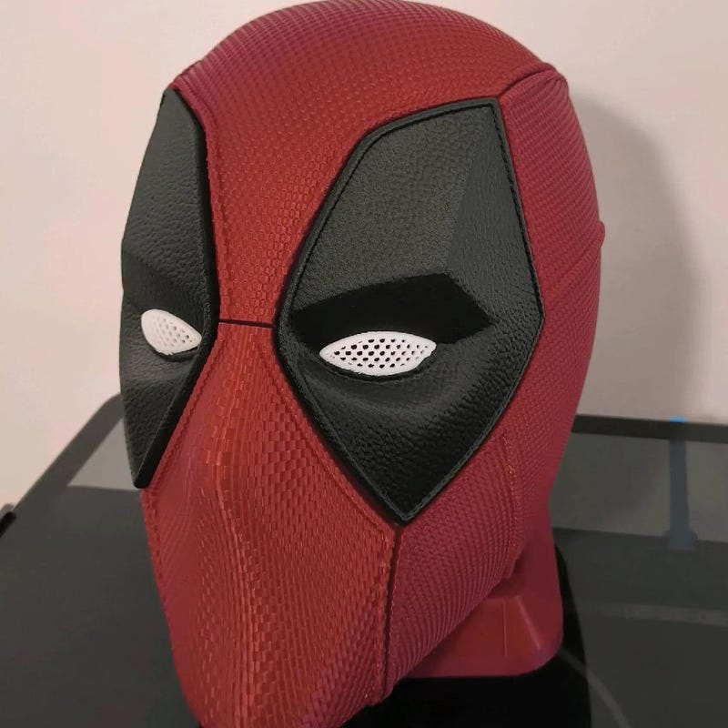 Deadpool Mask - Etsy