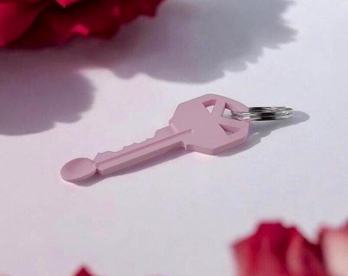Mini Spoon Key Novelty Keychain Pendant Fun Conversation Starter ...