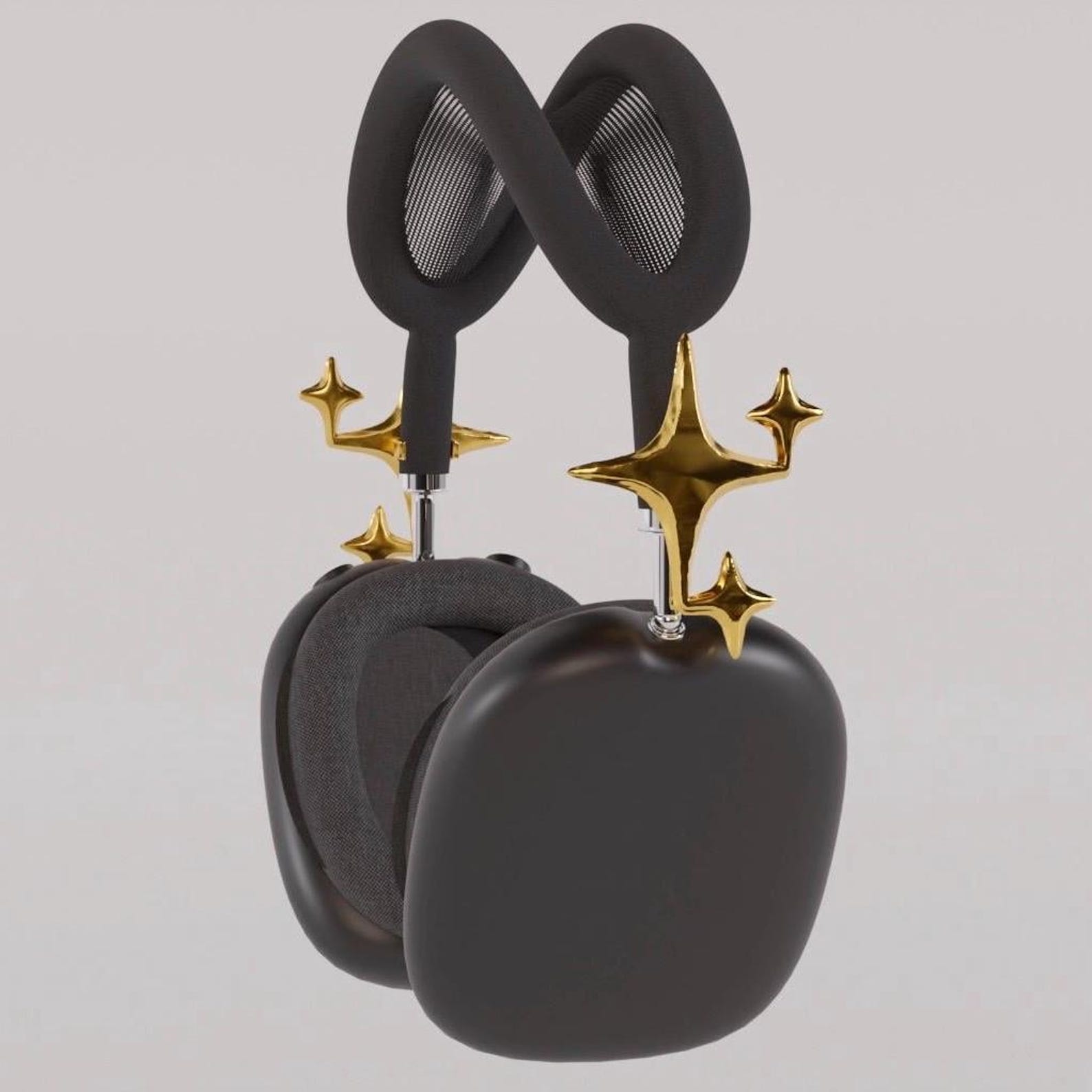 Cute AirPod Max Star Set 2 Piece High End Accesory Star Clip ...