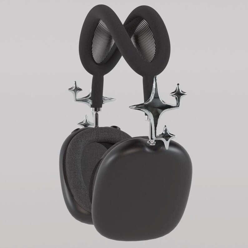 Cute AirPod Max Star Set 2 Piece High End Accesory Star Clip ...