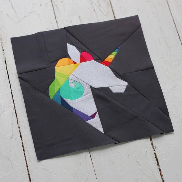 Unicorn Quilt Pattern - Etsy