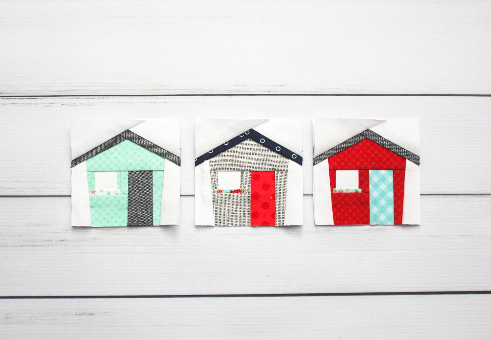 Tiny House Foundation Paper Piecing FPP Pattern || Easy and Modern ...