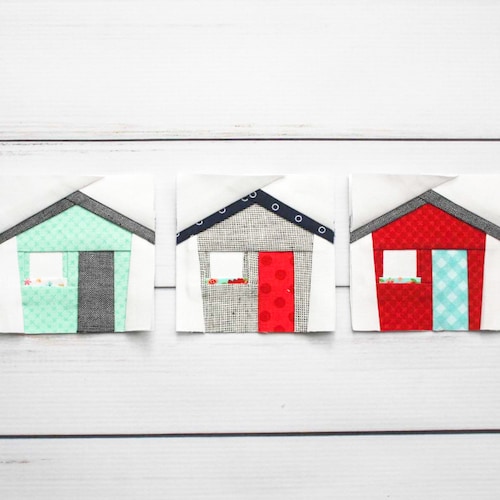 Tiny House Foundation Paper Piecing FPP Pattern Easy and - Etsy