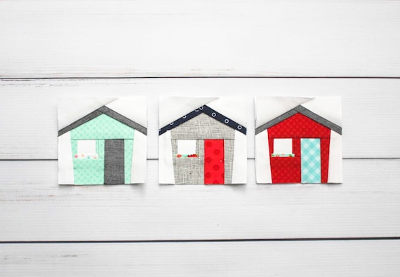 Tiny House Foundation Paper Piecing FPP Pattern Easy and - Etsy