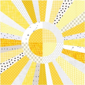 Sunny Days Mini Quilt Pattern (PDF Download) - Etsy
