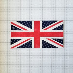 Union Jack Foundation Paper Piecing Quilt Block Pattern || British ...