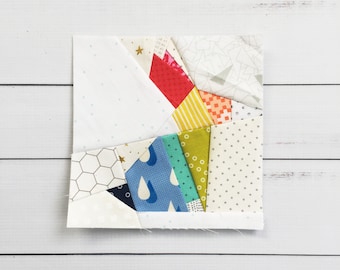 T-rex Foundation Paper Piecing Pattern FPP Pattern Quilt - Etsy