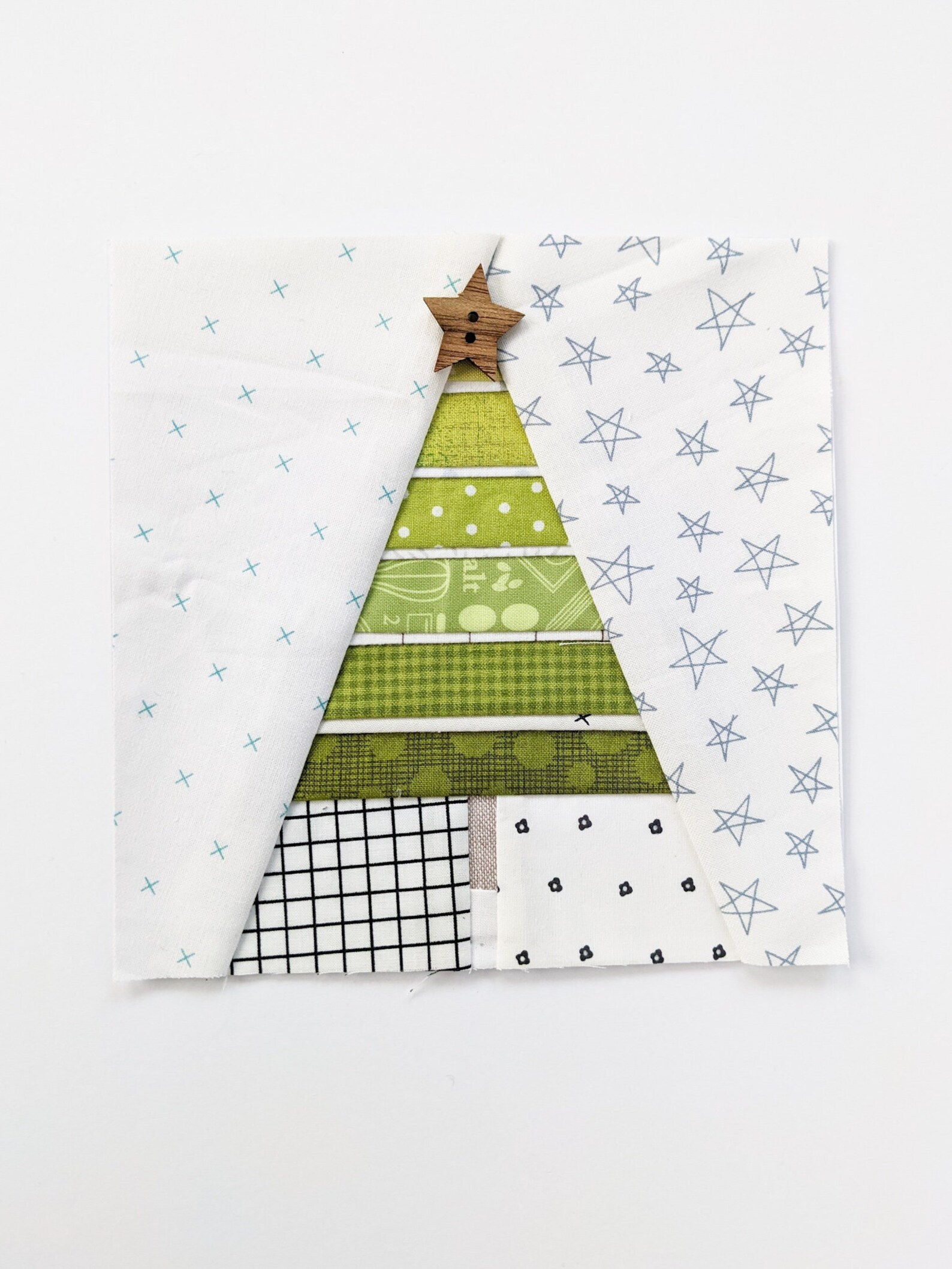 Garland Trees Foundation Paper Piecing Pattern || Two Tree Designs Each ...