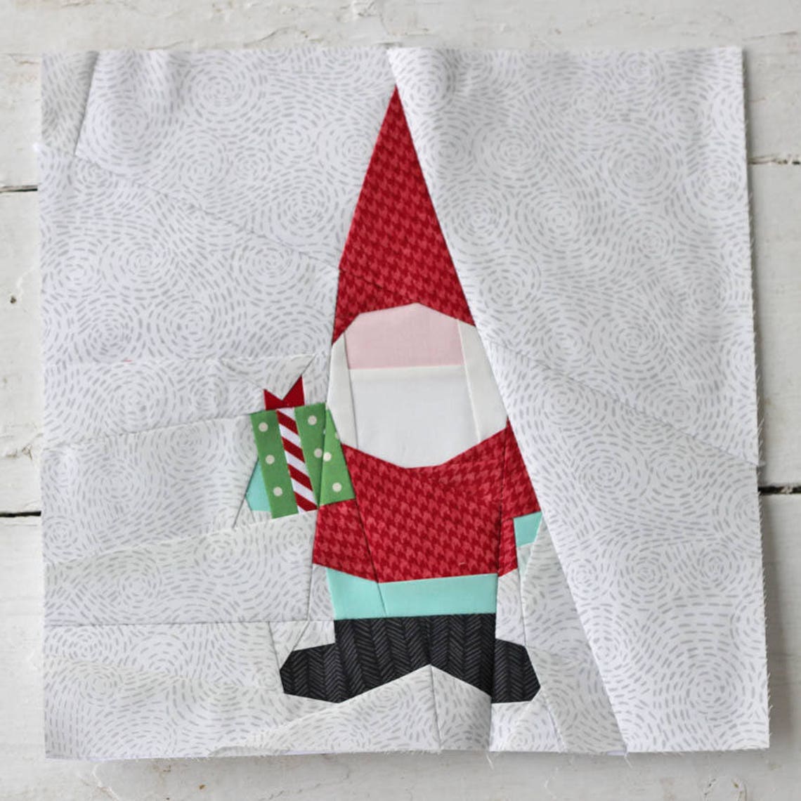 Christmas Gnome Foundation Paper Pieced (FPP) Digital Pattern - Etsy