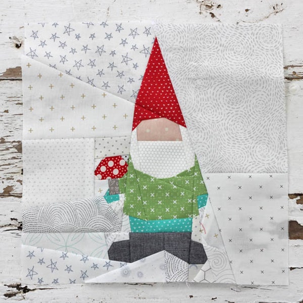 Gnome Quilt Pattern - Etsy