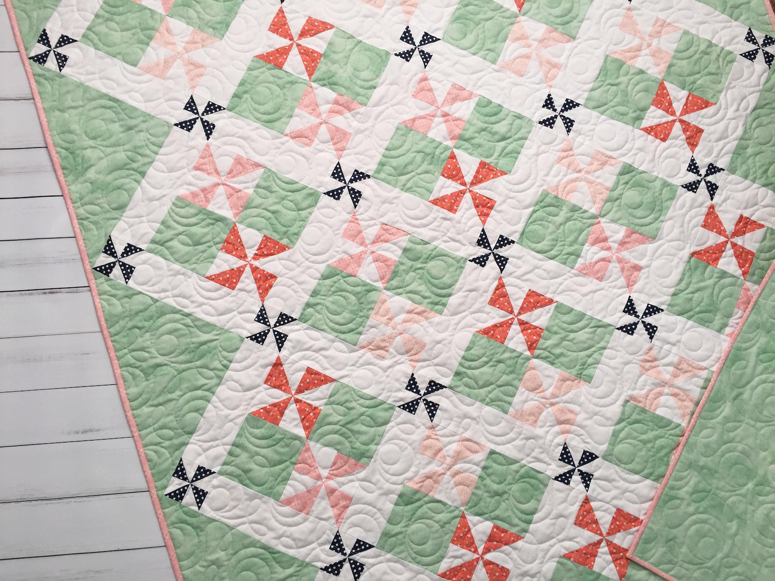 Windy Day PDF Quilt Pattern || Pinwheel Quilt - Etsy