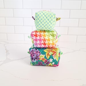 PDF Foxboro Pouch Pattern || Digital Download || Quilted Zipper Pouch ...