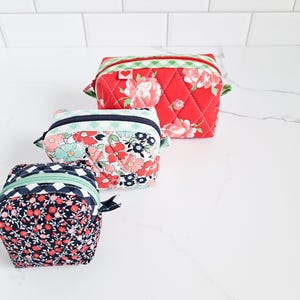 PDF Foxboro Pouch Pattern || Digital Download || Quilted Zipper Pouch ...