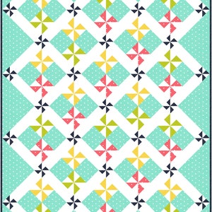 Windy Day PDF Quilt Pattern || Pinwheel Quilt - Etsy