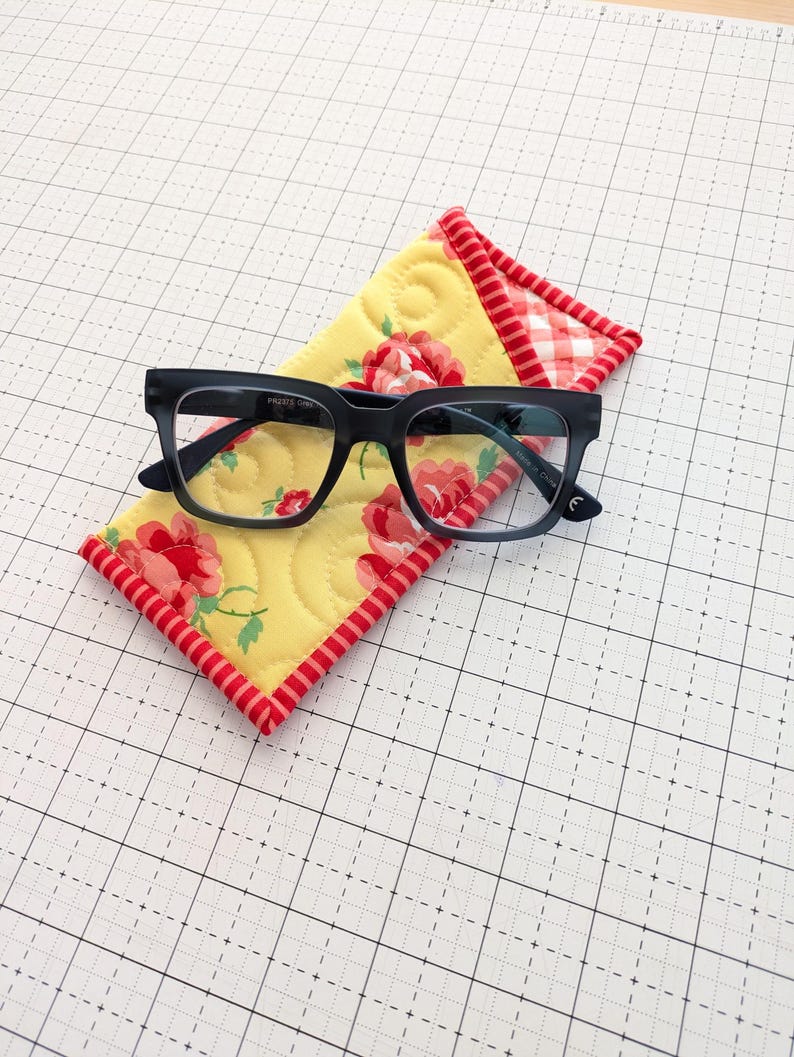 PDF Lennon Eyeglasses Pouch Pattern || Digital Download Glasses Case ...