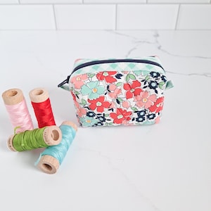 PDF Foxboro Pouch Pattern || Digital Download || Quilted Zipper Pouch ...