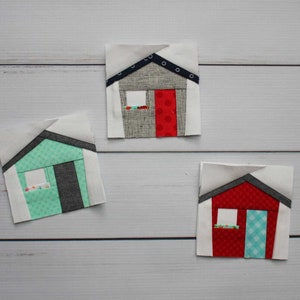 Tiny House Foundation Paper Piecing FPP Pattern || Easy and Modern ...
