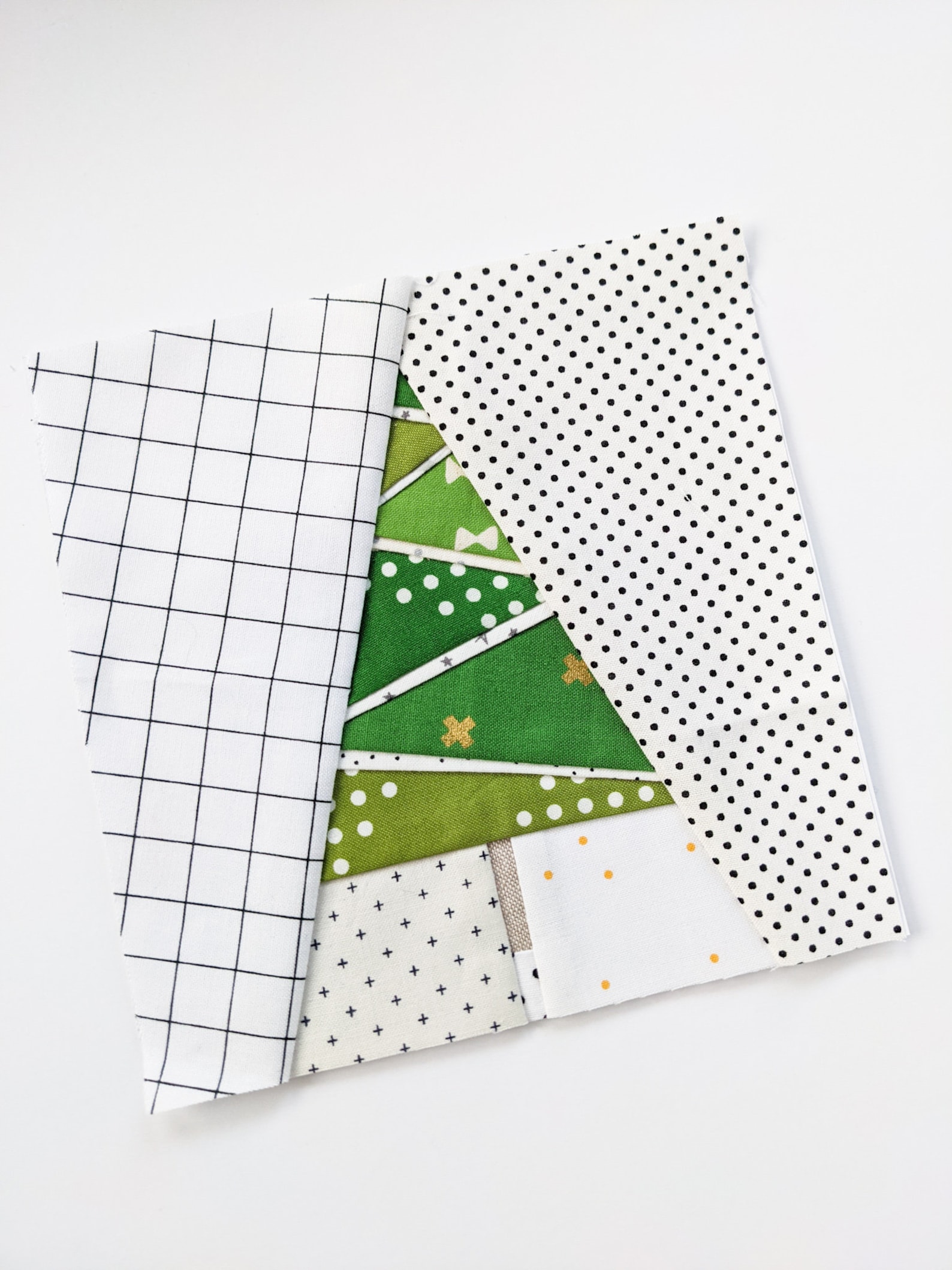 Garland Trees Foundation Paper Piecing Pattern || Two Tree Designs Each ...
