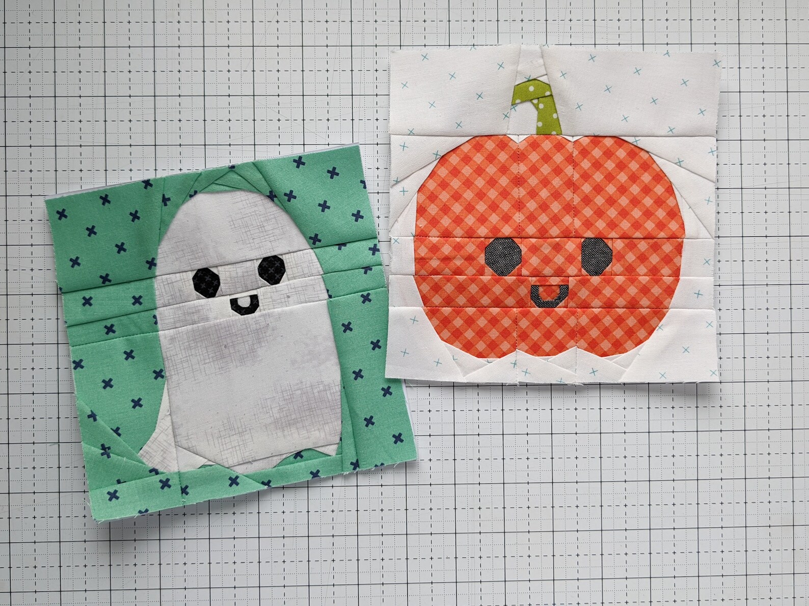 Cute Pumpkin Foundation Paper Piecing FPP Block Pattern PDF | Etsy