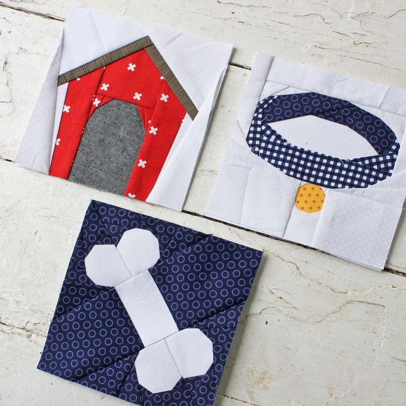Dog Collar Quilt Block - Etsy